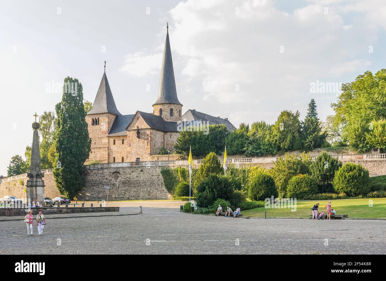 Carolingian architecture carolingian church hi-res stock photography ...