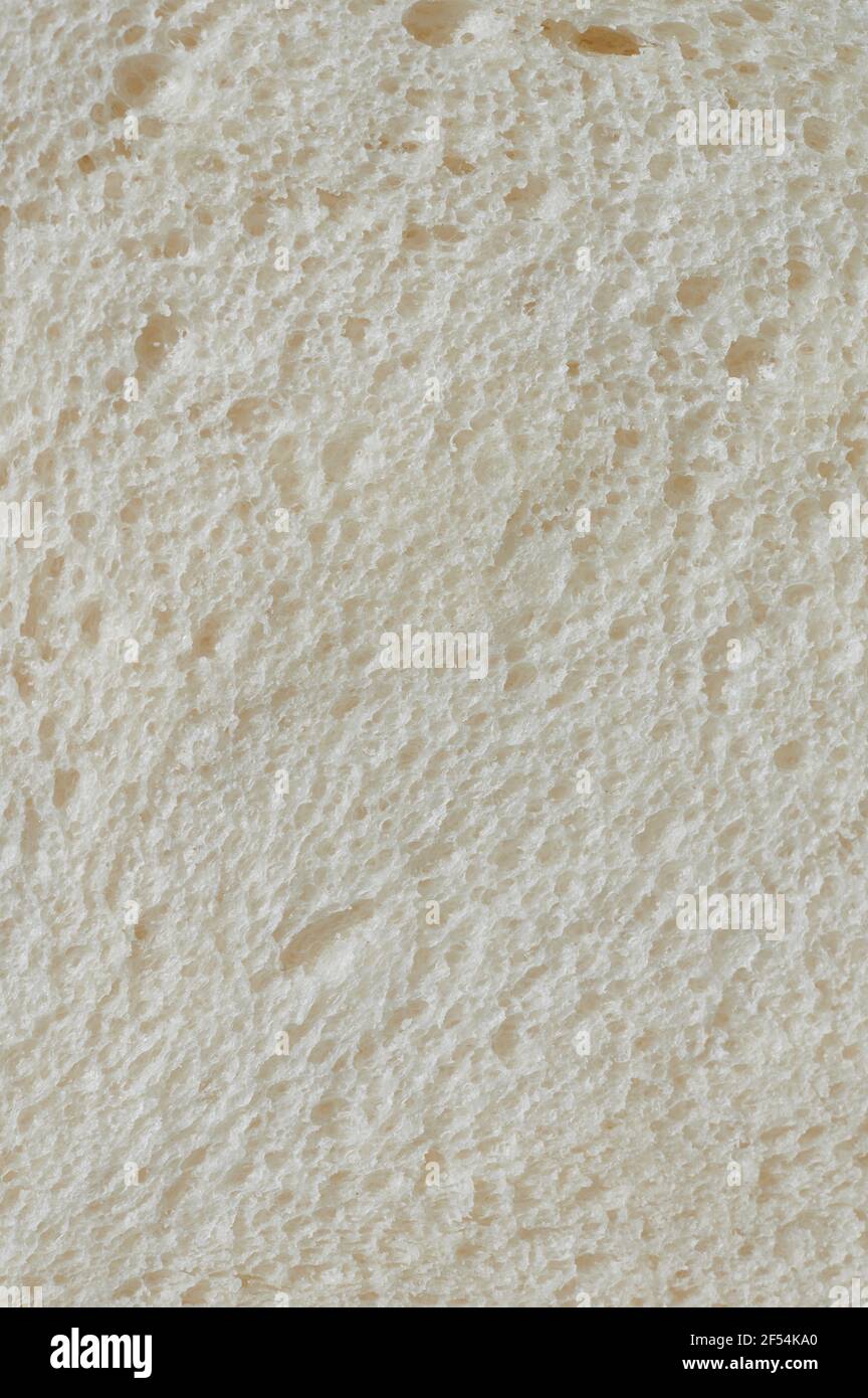 White bread bake flat texture background close up view Stock Photo - Alamy