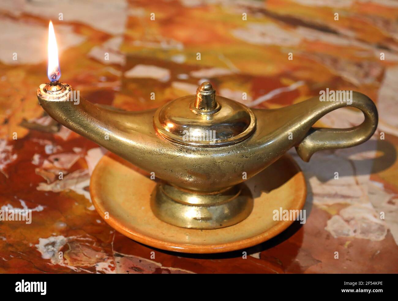 Ancient oil lamp hi-res stock photography and images - Alamy