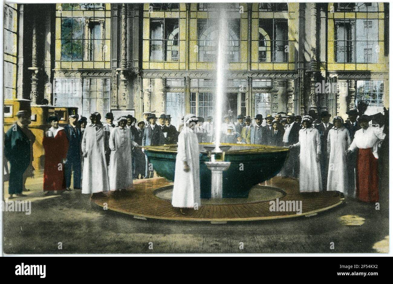 The sparkling water Carlsbad. The sparkling water Stock Photo - Alamy