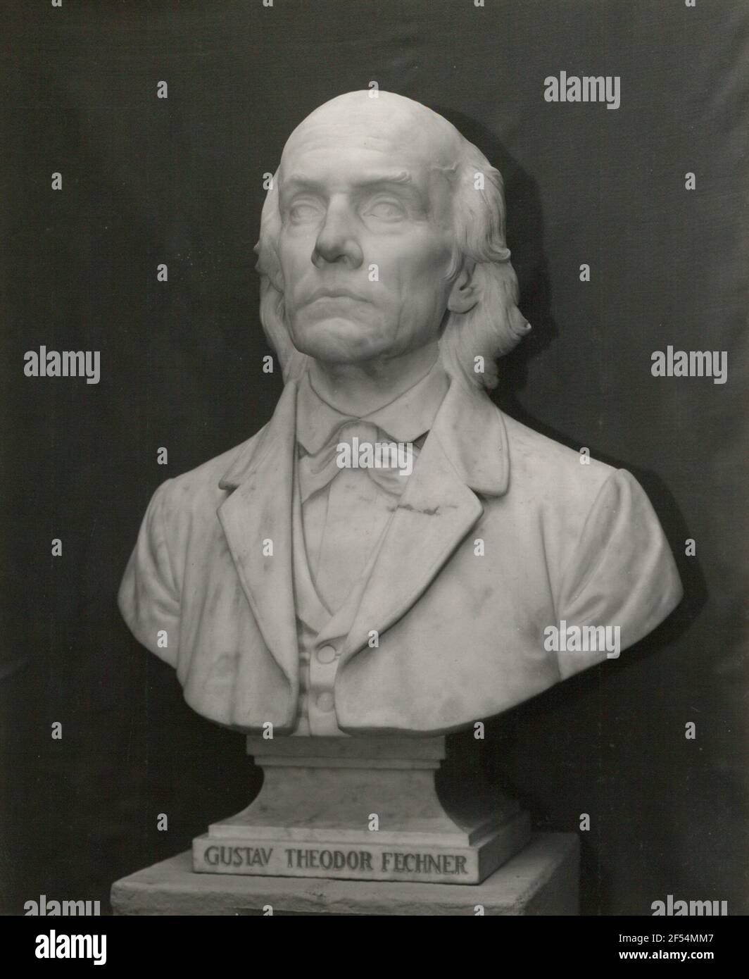 Bust of the Physician and Philosopher Gustav Theodor Fechner Stock ...