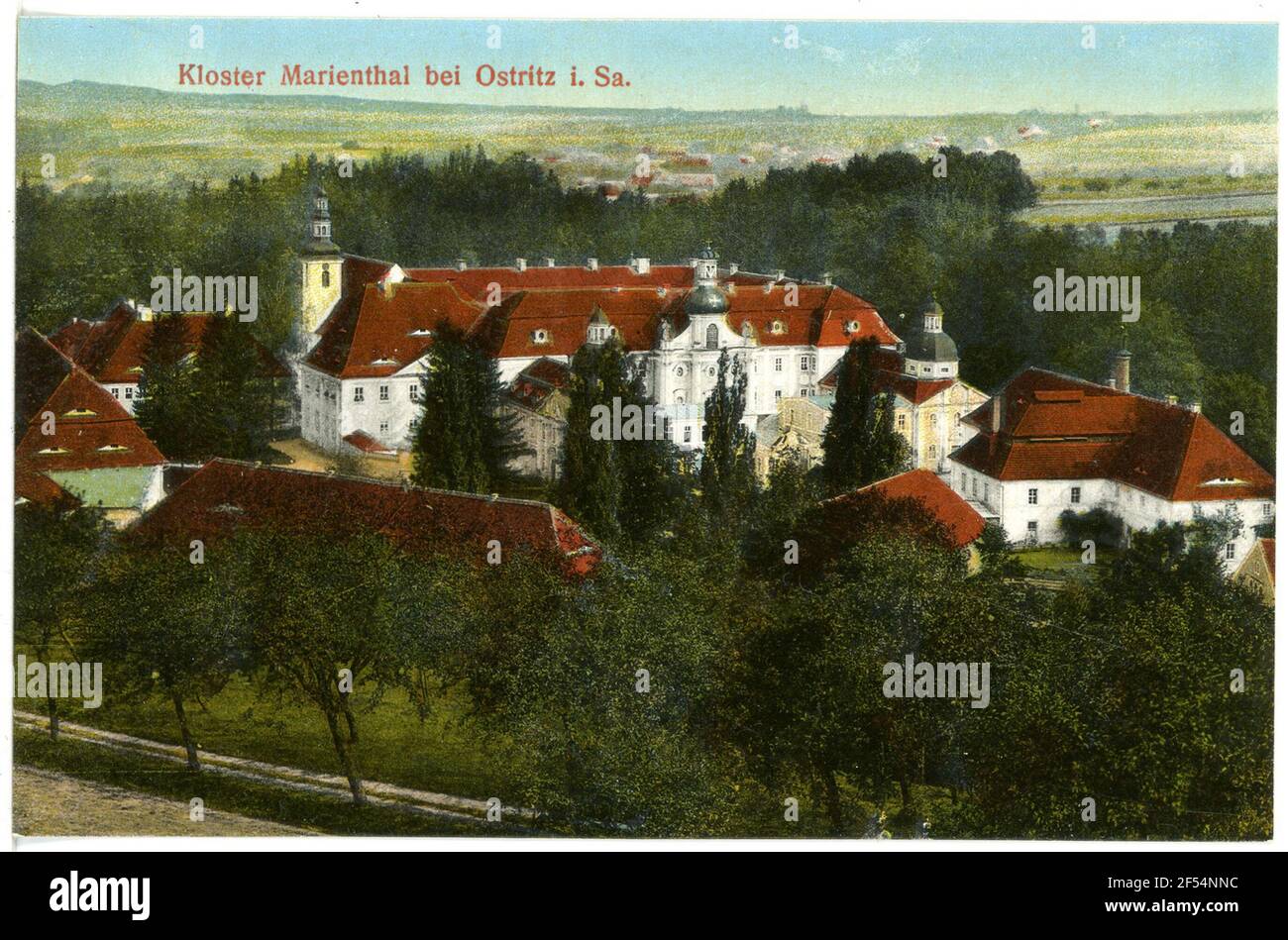 Monastery Marienthal Ostritz. Monastery Marienthal Stock Photo - Alamy
