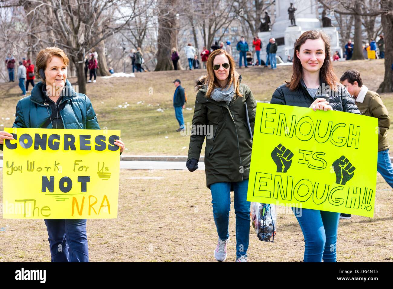 Protesters Holding Protest Signs High Resolution Stock Photography and ...
