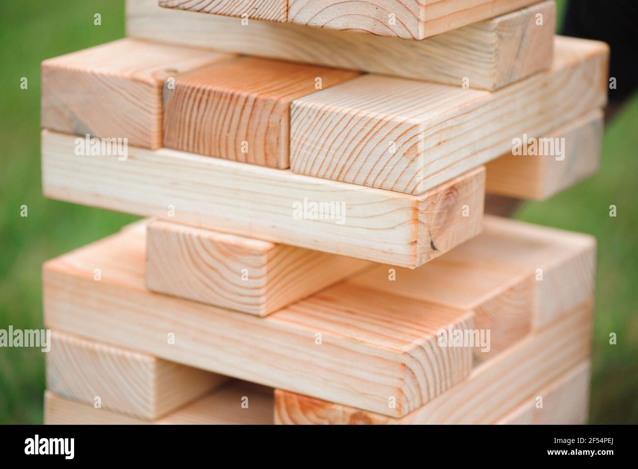 Giant wooden blocks hi-res stock photography and images - Alamy
