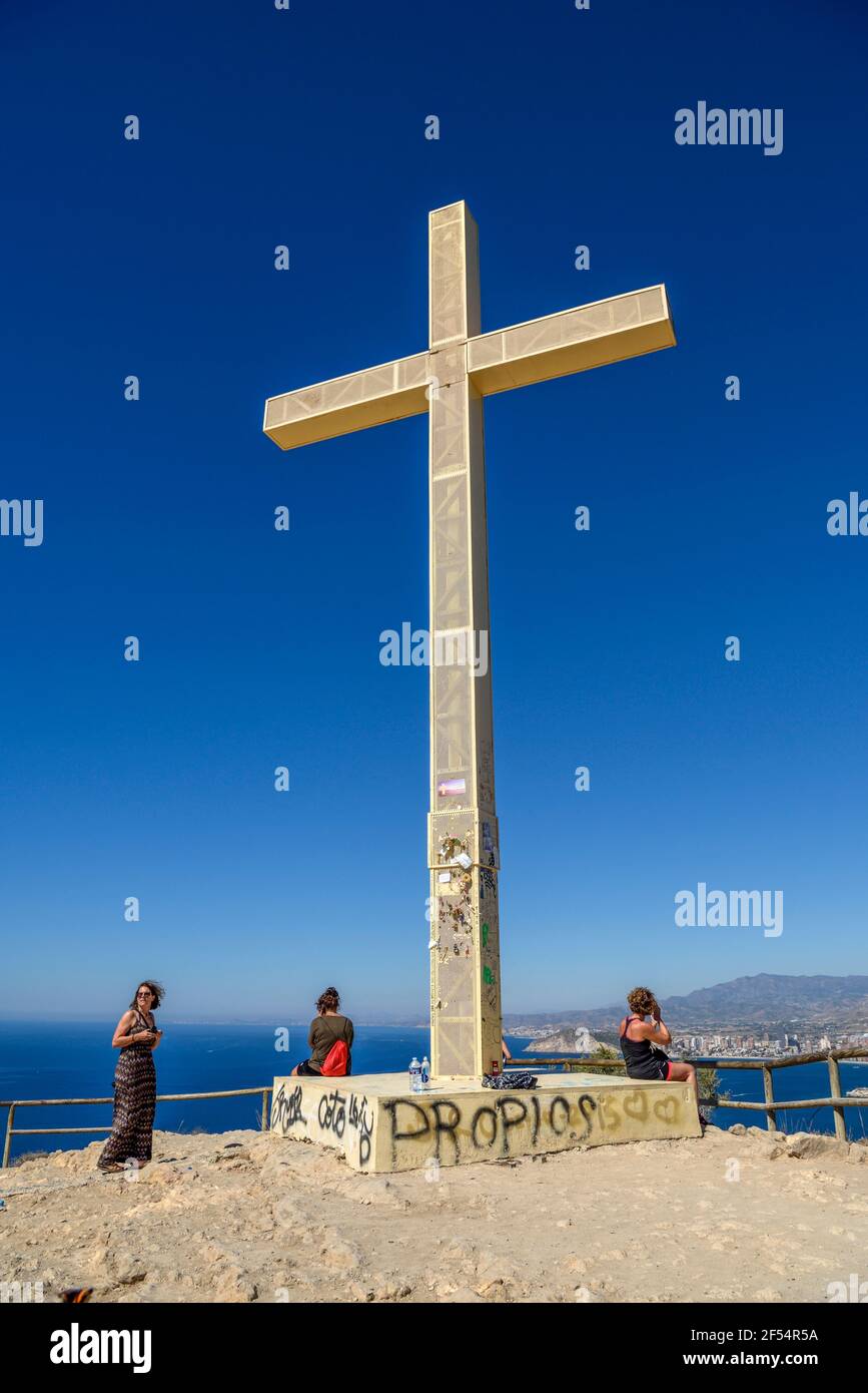 Cross of benidorm hi-res stock photography and images - Alamy