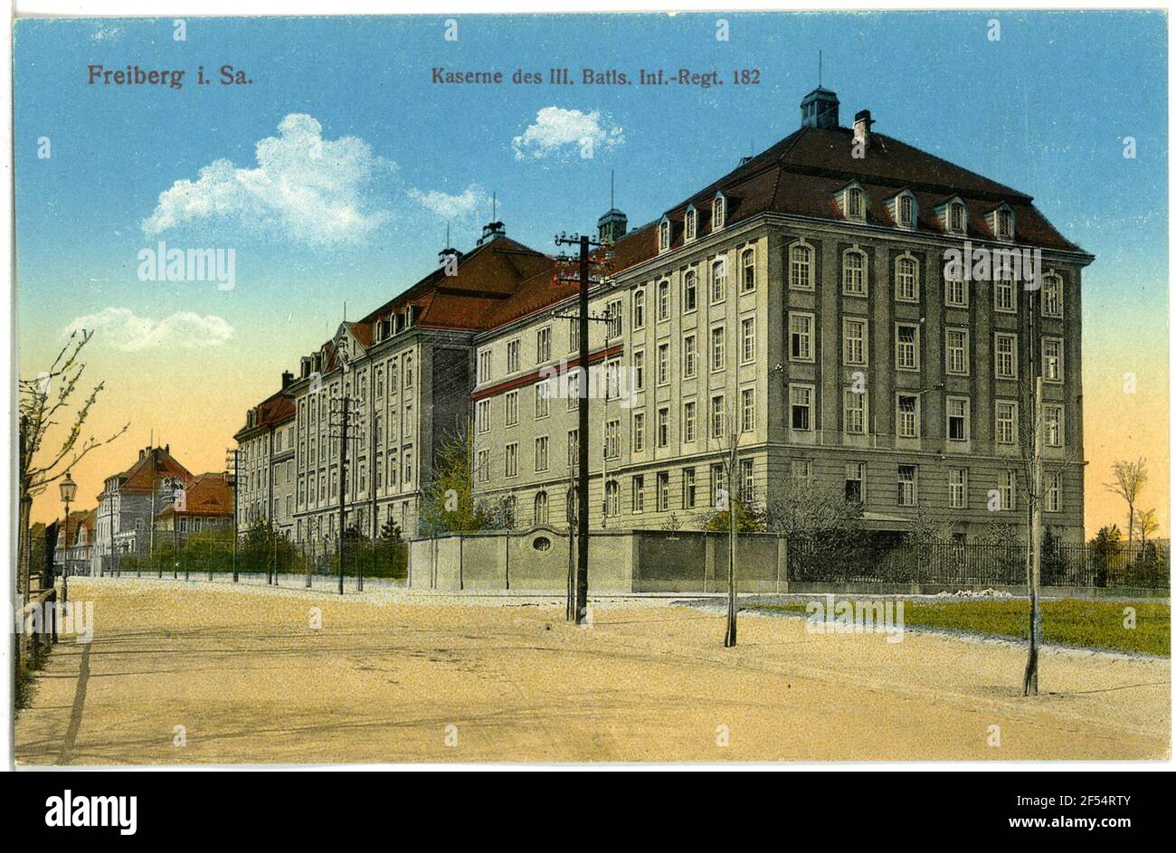 Kaserne des iii batt 182 infanterie hi-res stock photography and images ...