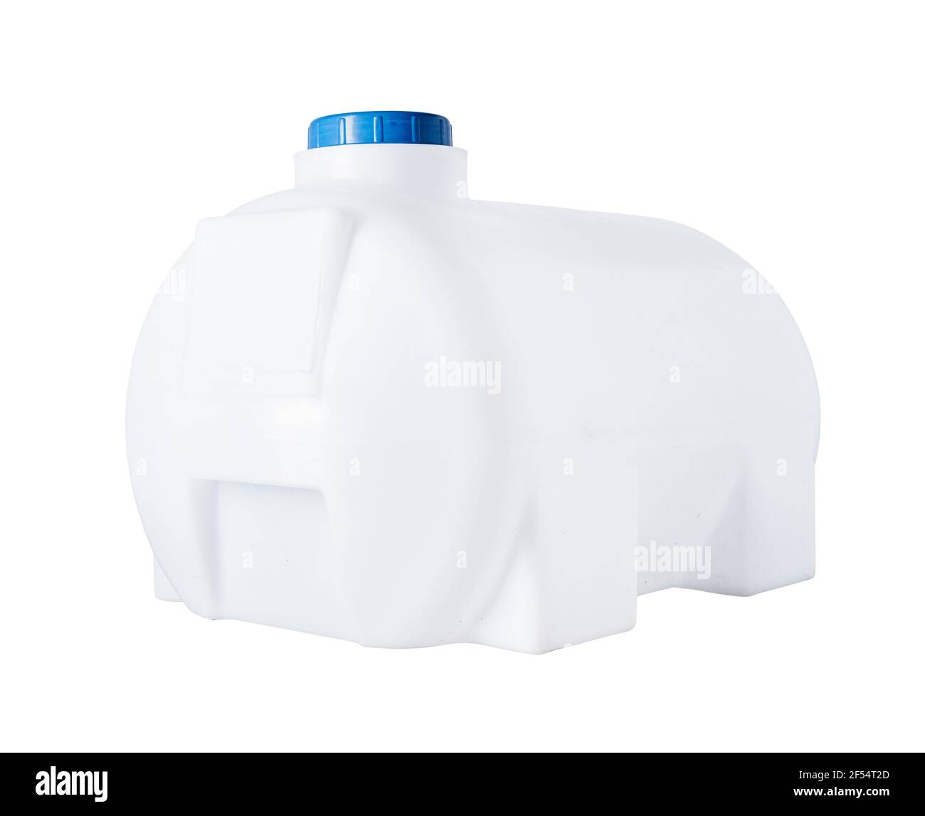 White plastic Water Tank isolated on white background Stock Photo - Alamy