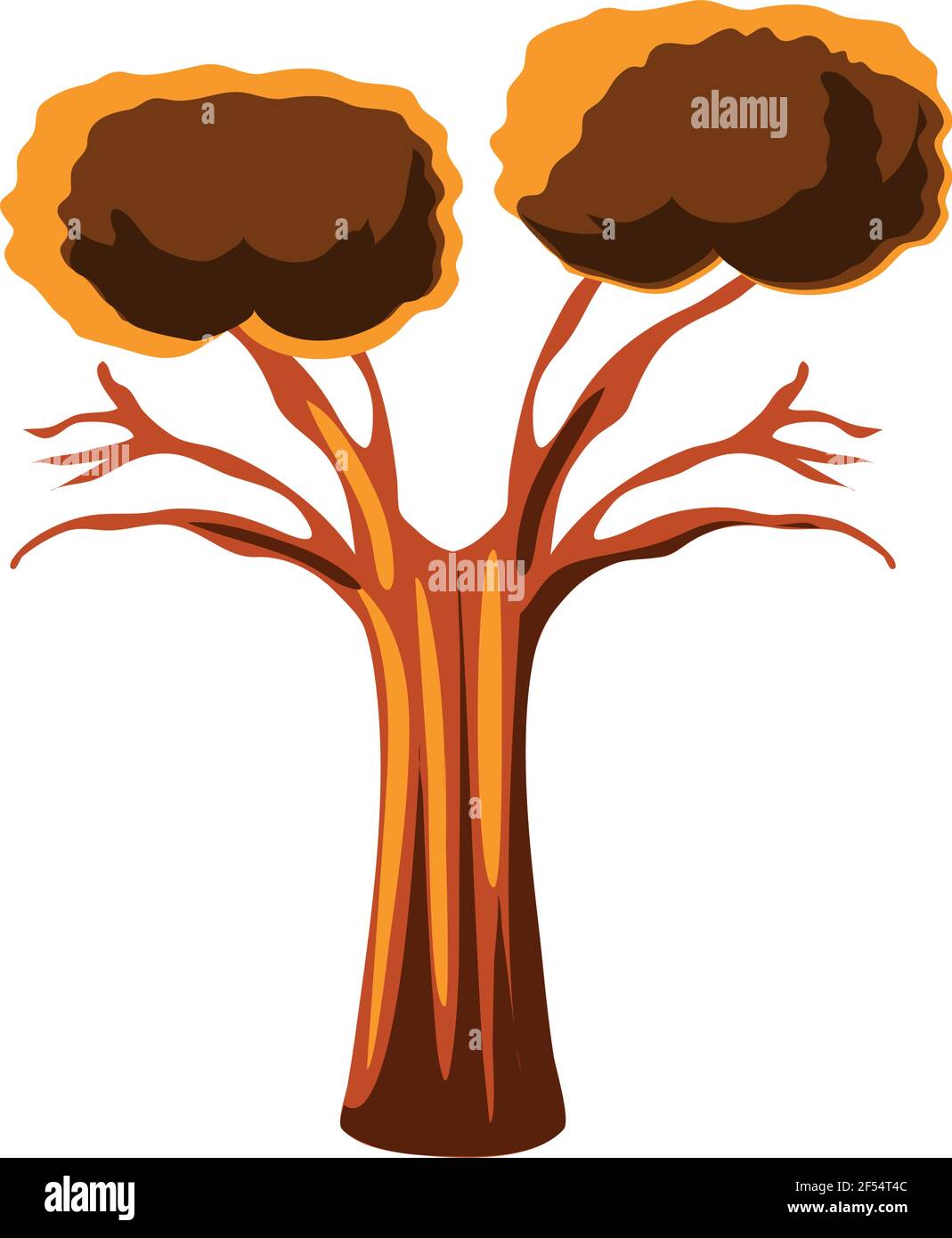 Dried dead tree Stock Vector Images - Alamy