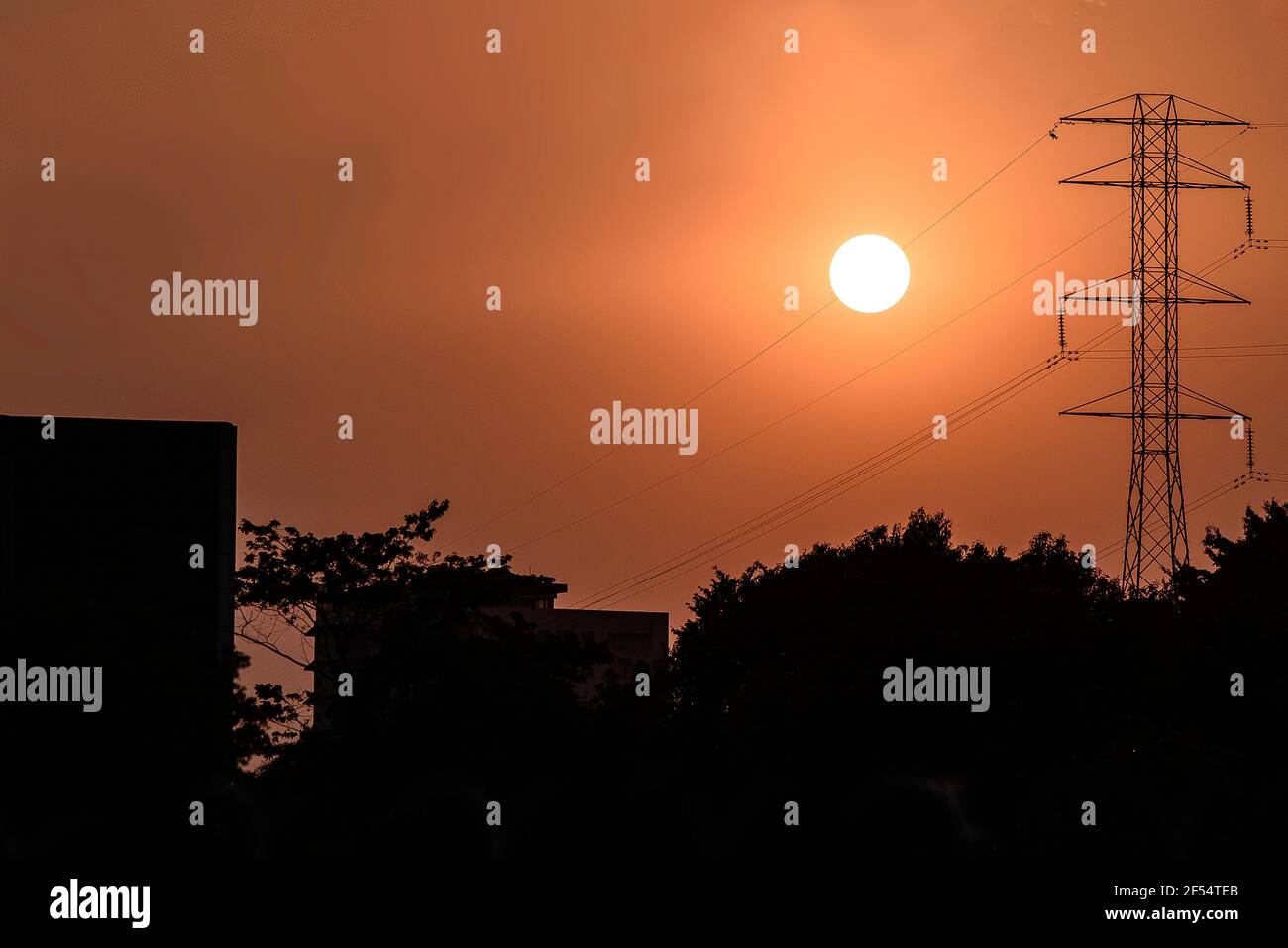 Kampala Uganda Sunset Stock Photo - Alamy