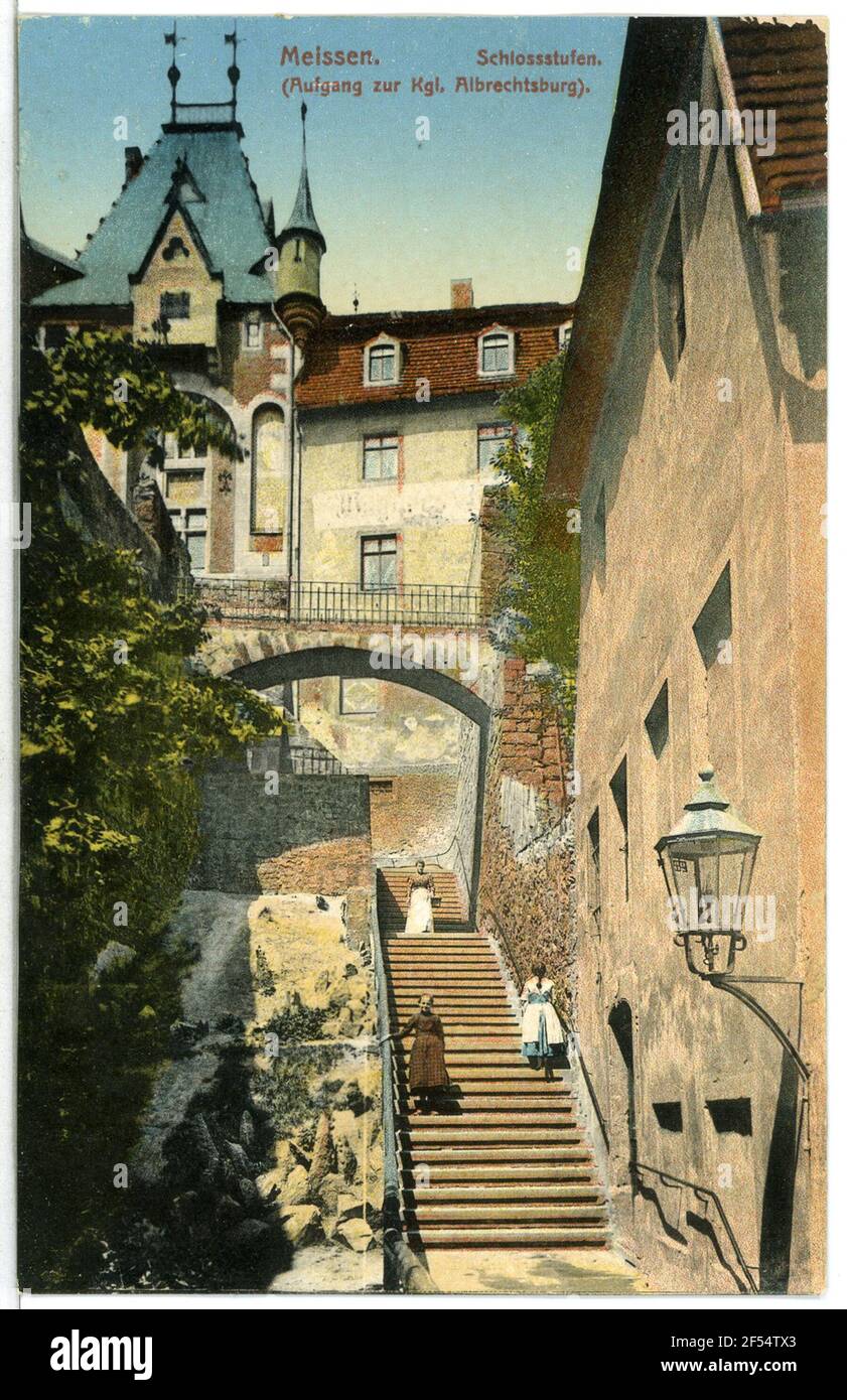 Castle Level - Burgtor Meissen. Castle levels - Burgtor Stock Photo - Alamy