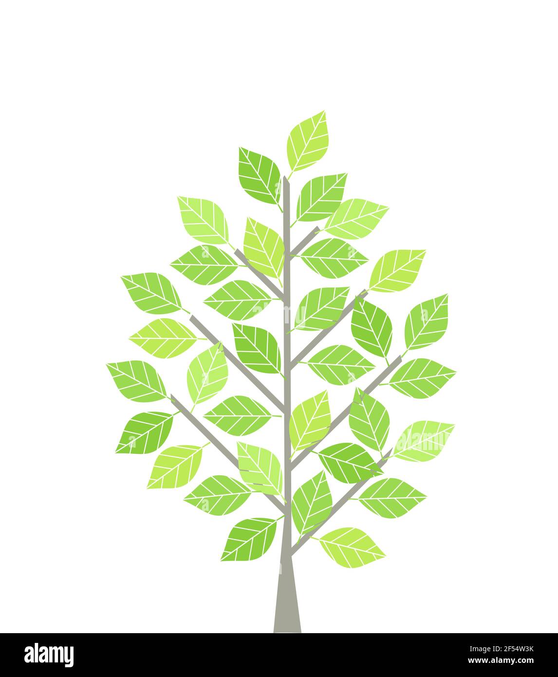 Tree. Vector illustration Stock Vector Image & Art - Alamy