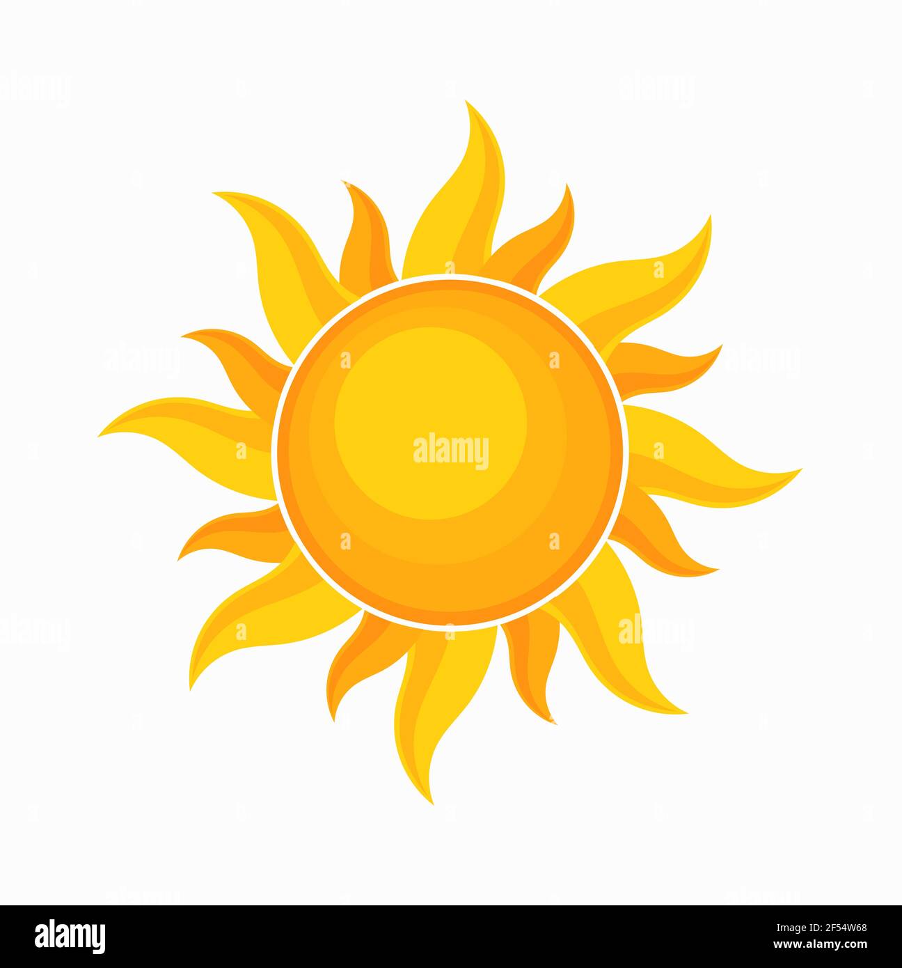 Sun vector illustration Stock Vector Image & Art - Alamy