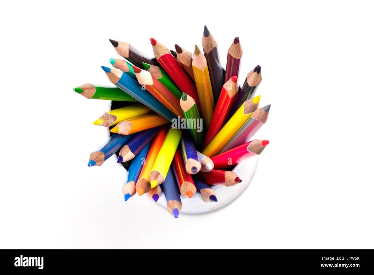 Colorful rainbow numbers Cut Out Stock Images & Pictures - Alamy