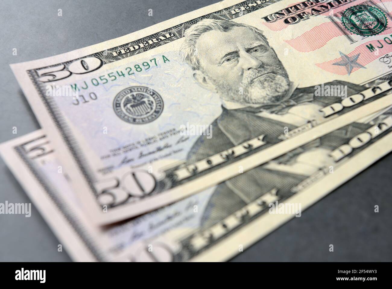 American dollar banknotes money. Financial concept Stock Photo - Alamy