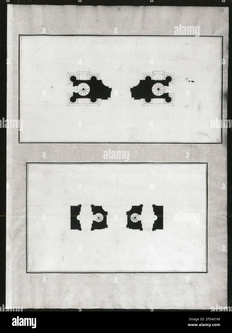 Design for a triumphal arch (ß Stock Photo - Alamy