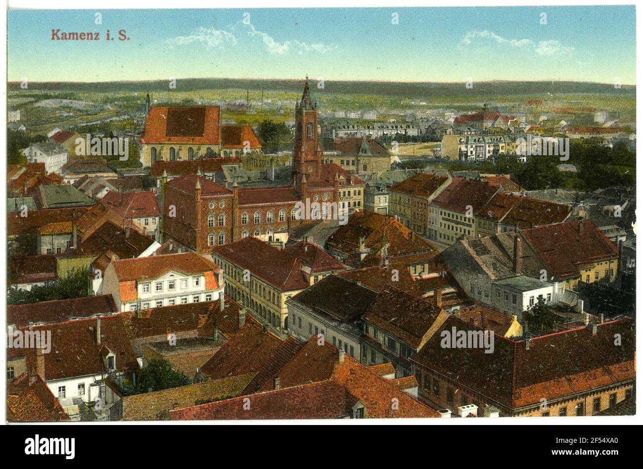 Panorama Kamenz. panorama Stock Photo - Alamy