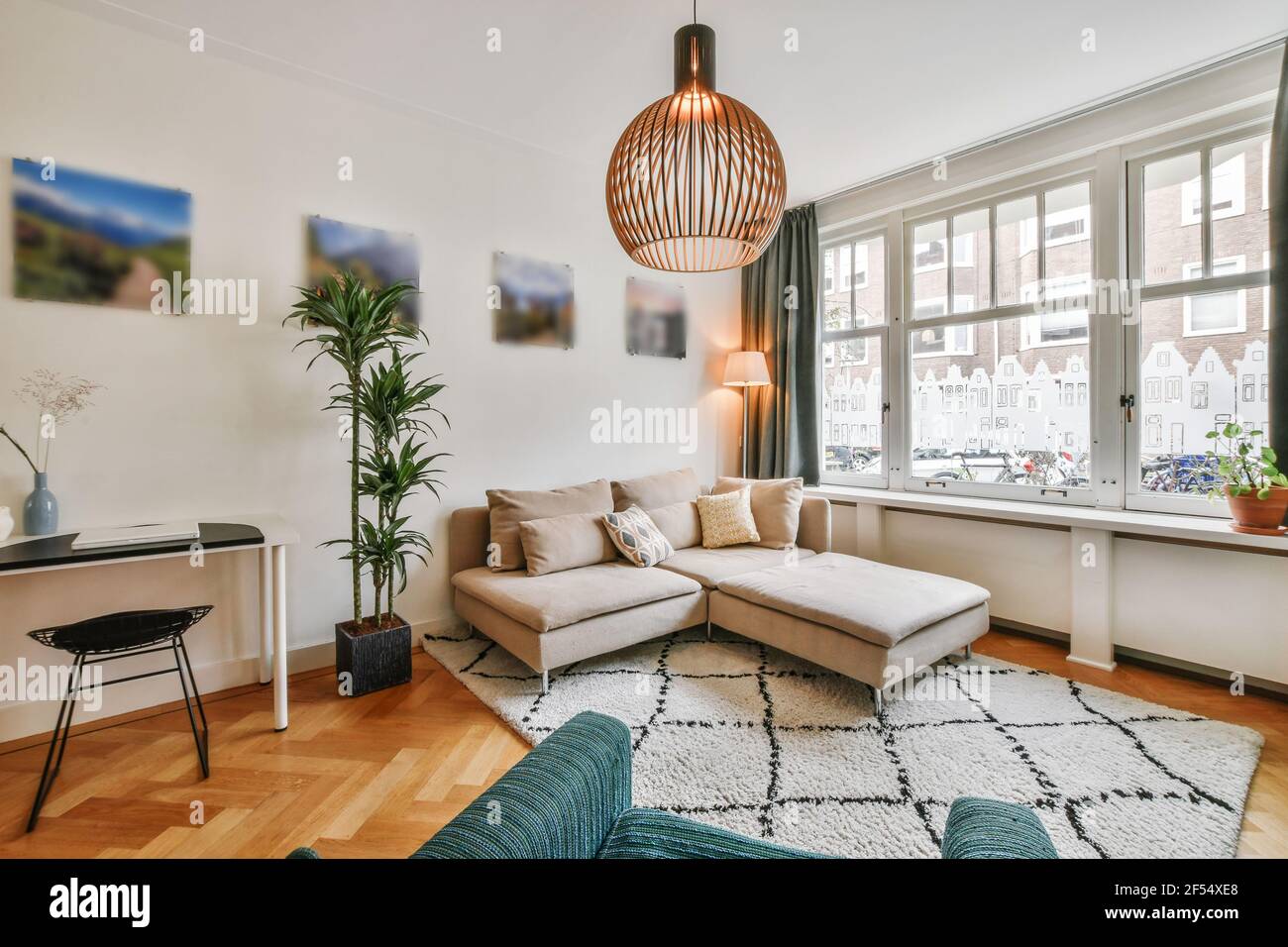 Beautiful living room Stock Photo - Alamy