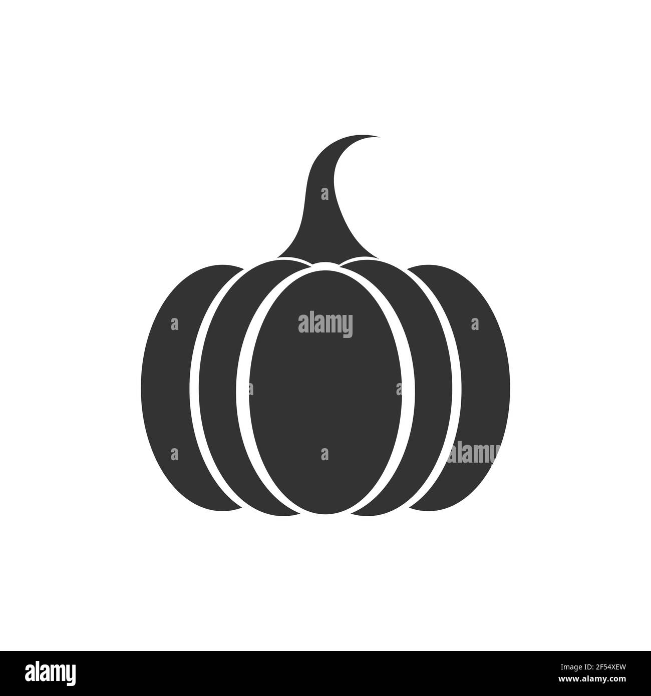 Pumpkin icon. Vector illustration Stock Vector Image & Art - Alamy
