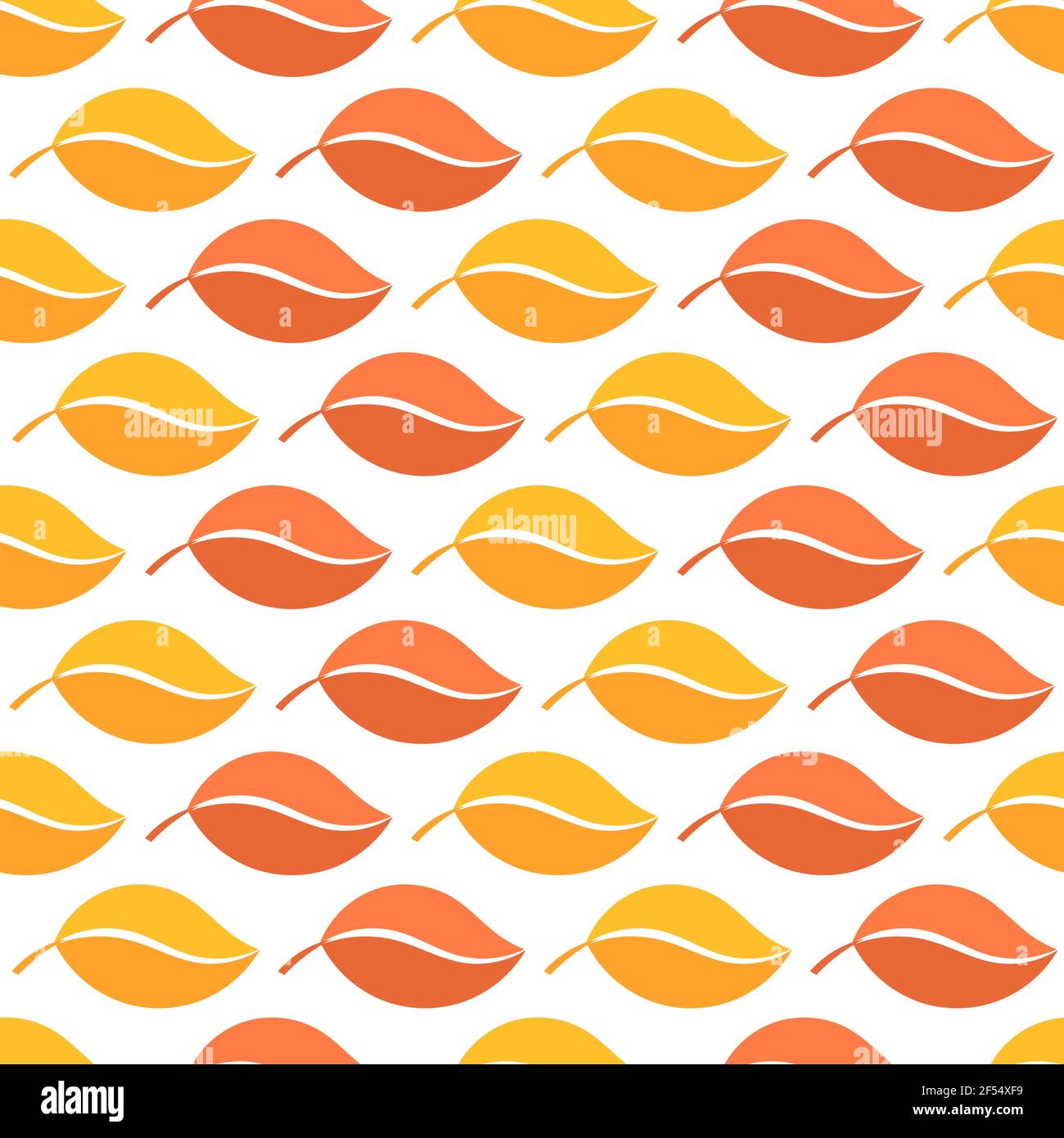 Autumn leaves seamless texture. Vector illustration Stock Vector Image ...