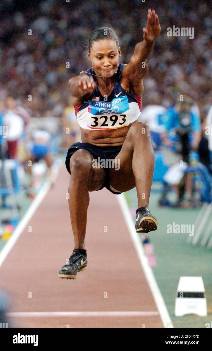 OLYMPIC GAMES IN ATHENS 2004. 25/8/2004 ATHLETICS MARION JONES LONG ...