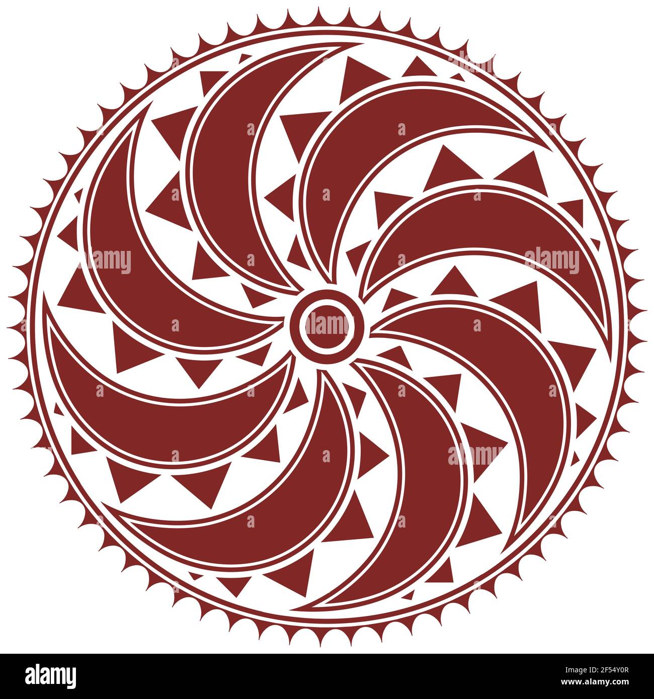 Round Celtic, Scandinavian Design, celtic pattern Stock Vector Image ...