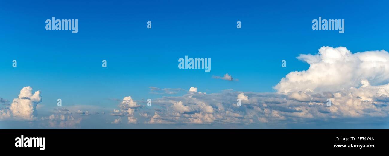 Beautiful natural background with skyscape and clouds Stock Photo - Alamy