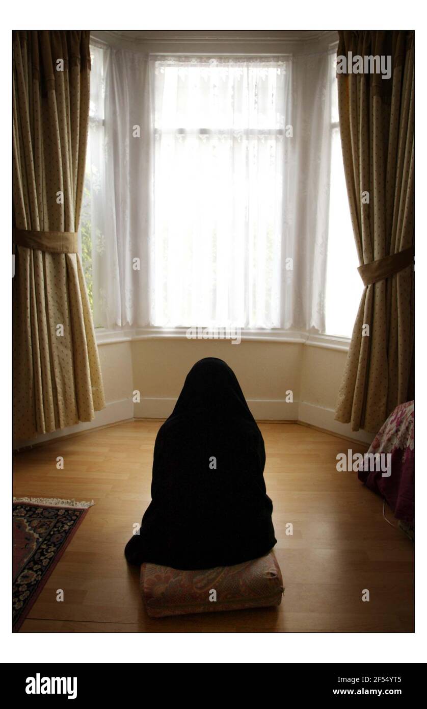 Mrs Mohammed whose husband was arrested and then released under the ...