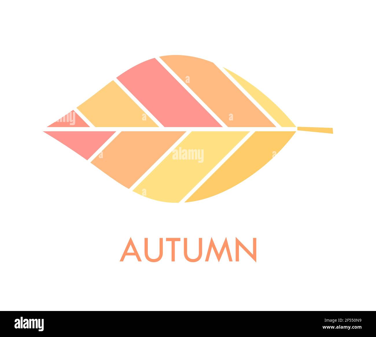 Autumn leaf icon. Vectori illustration Stock Vector Image & Art - Alamy