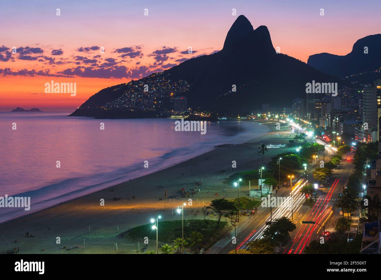 Leblon And Ipanema Beach High Resolution Stock Photography and Images ...