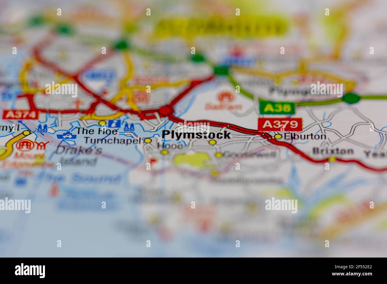 Map of plymstock hi-res stock photography and images - Alamy