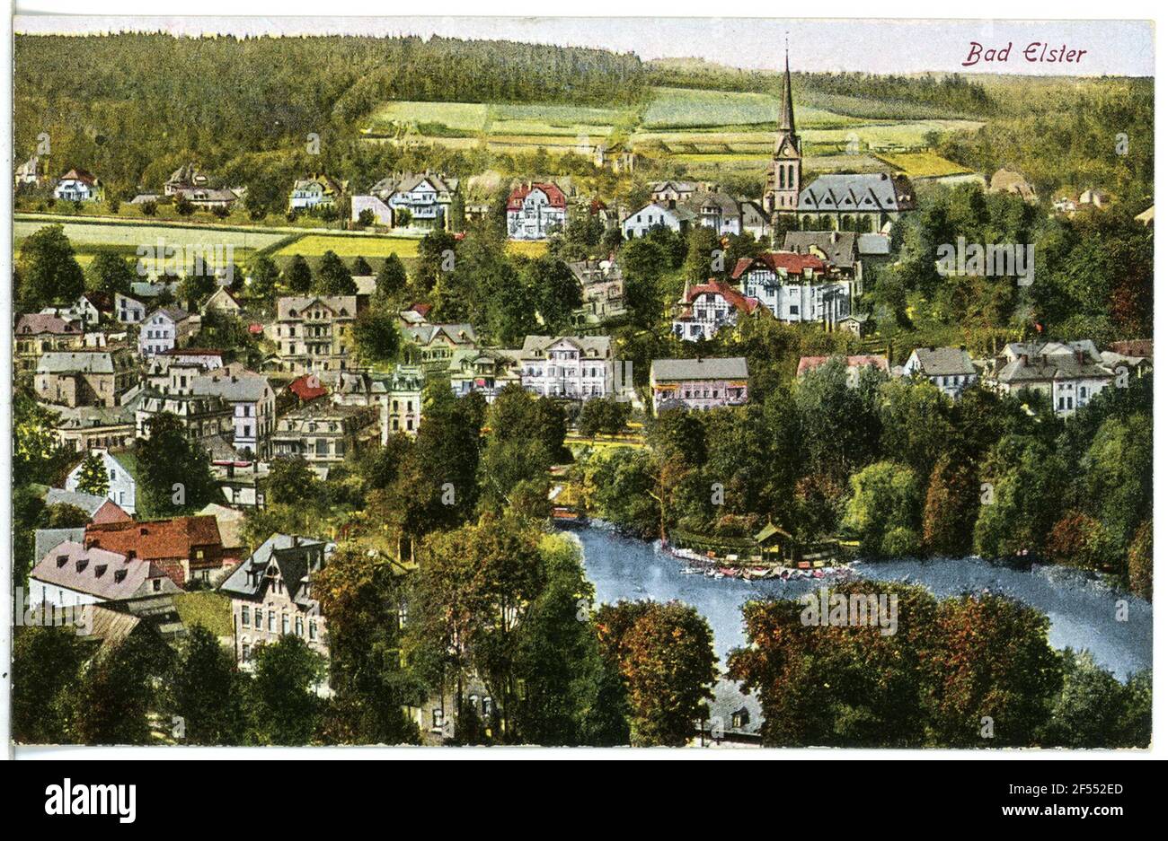 View of Bad Elster View of Bad Elster Stock Photo - Alamy