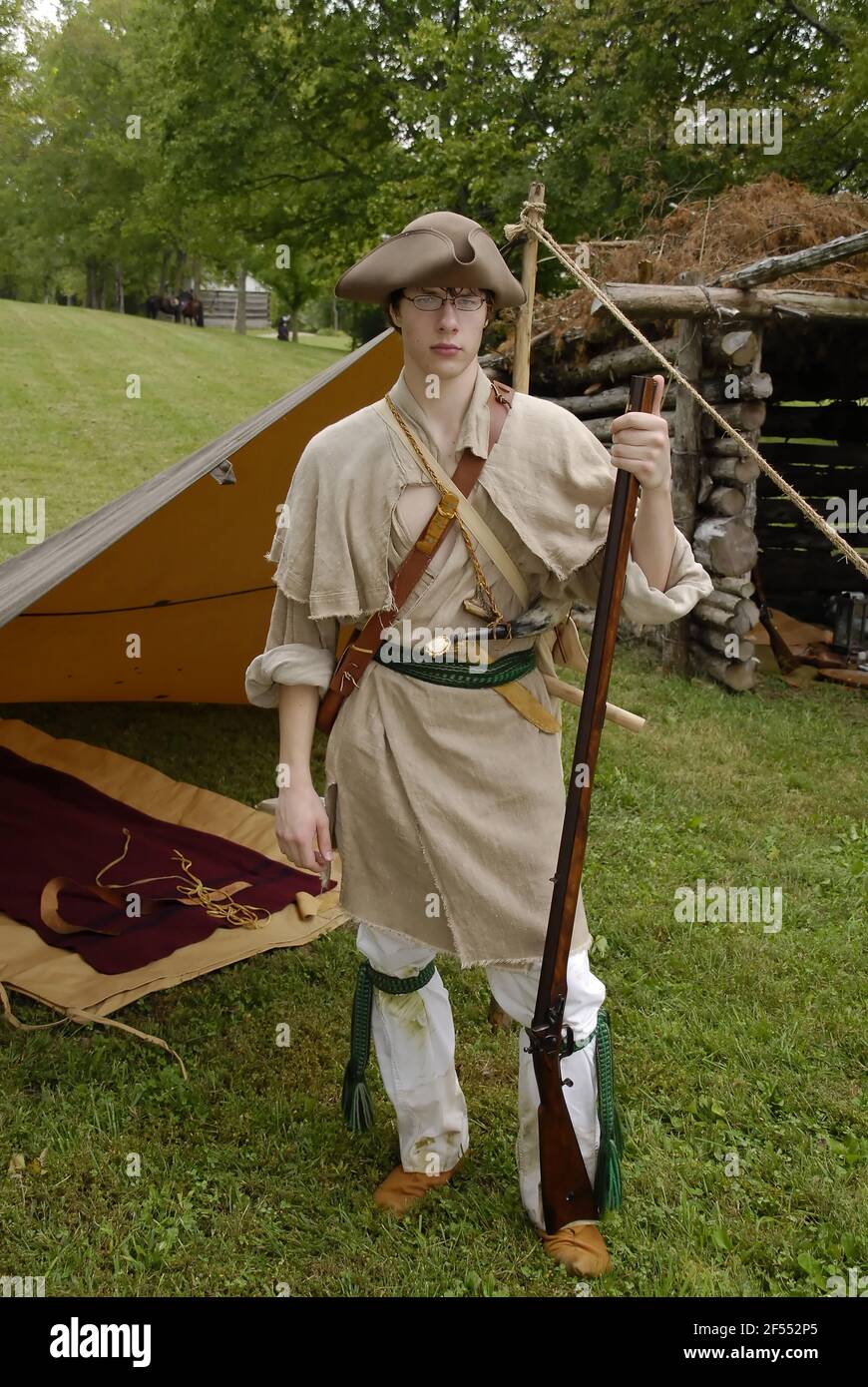 Daniel boone reenactments hi-res stock photography and images - Alamy