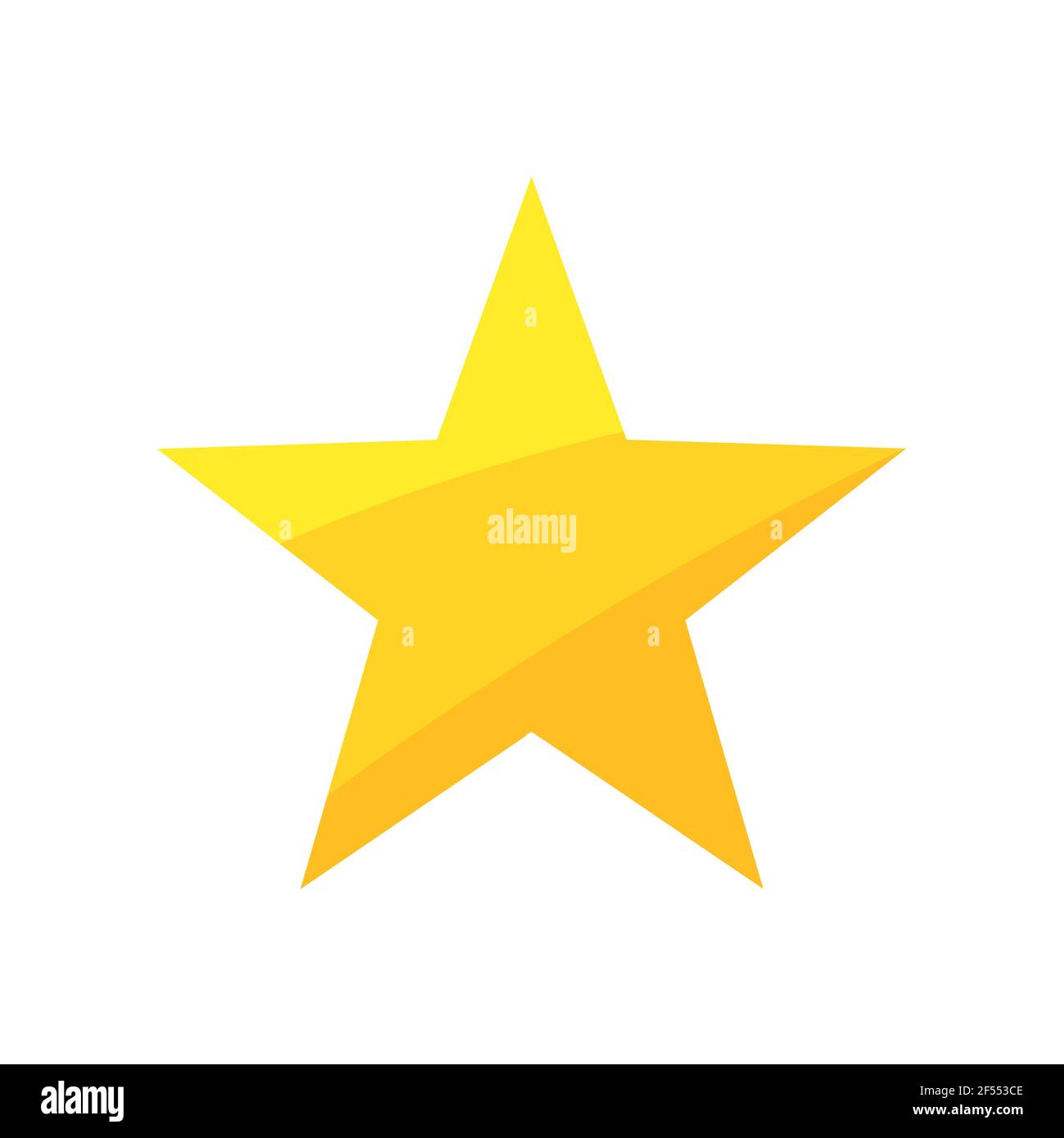 Gold star. Vector illustration Stock Vector Image & Art - Alamy