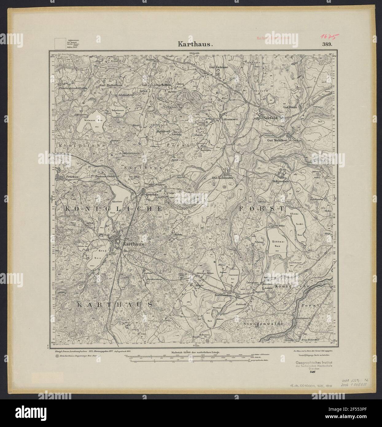 Map of karthaus hi-res stock photography and images - Alamy