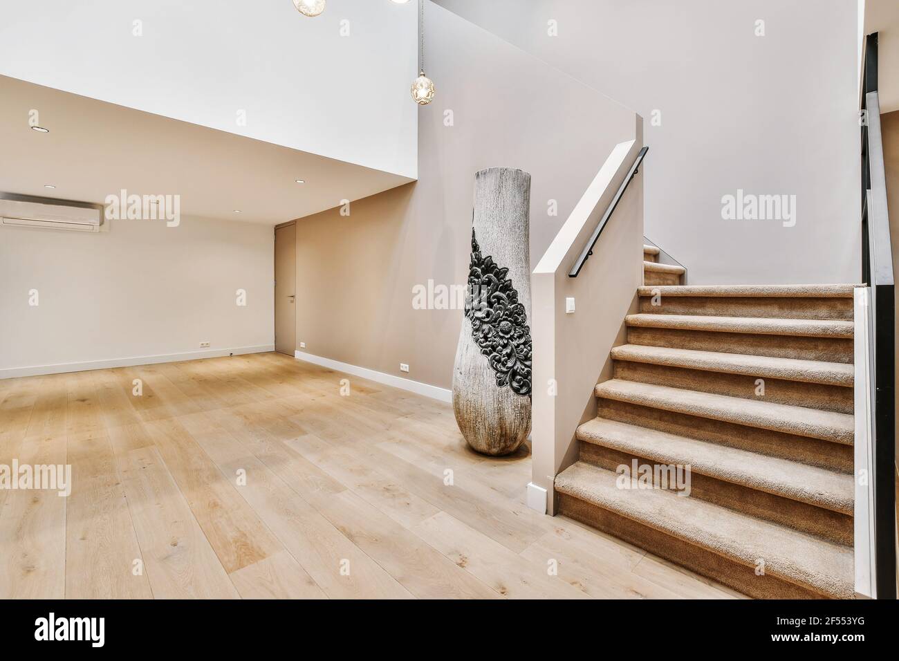 Staircase hall interior Stock Photo - Alamy