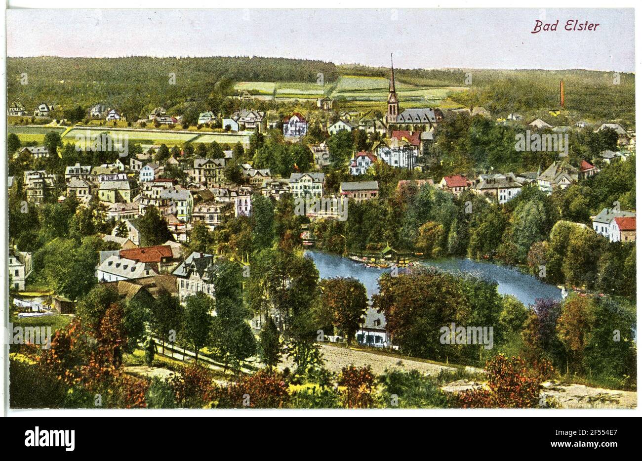 View of Bad Elster View of Bad Elster Stock Photo - Alamy