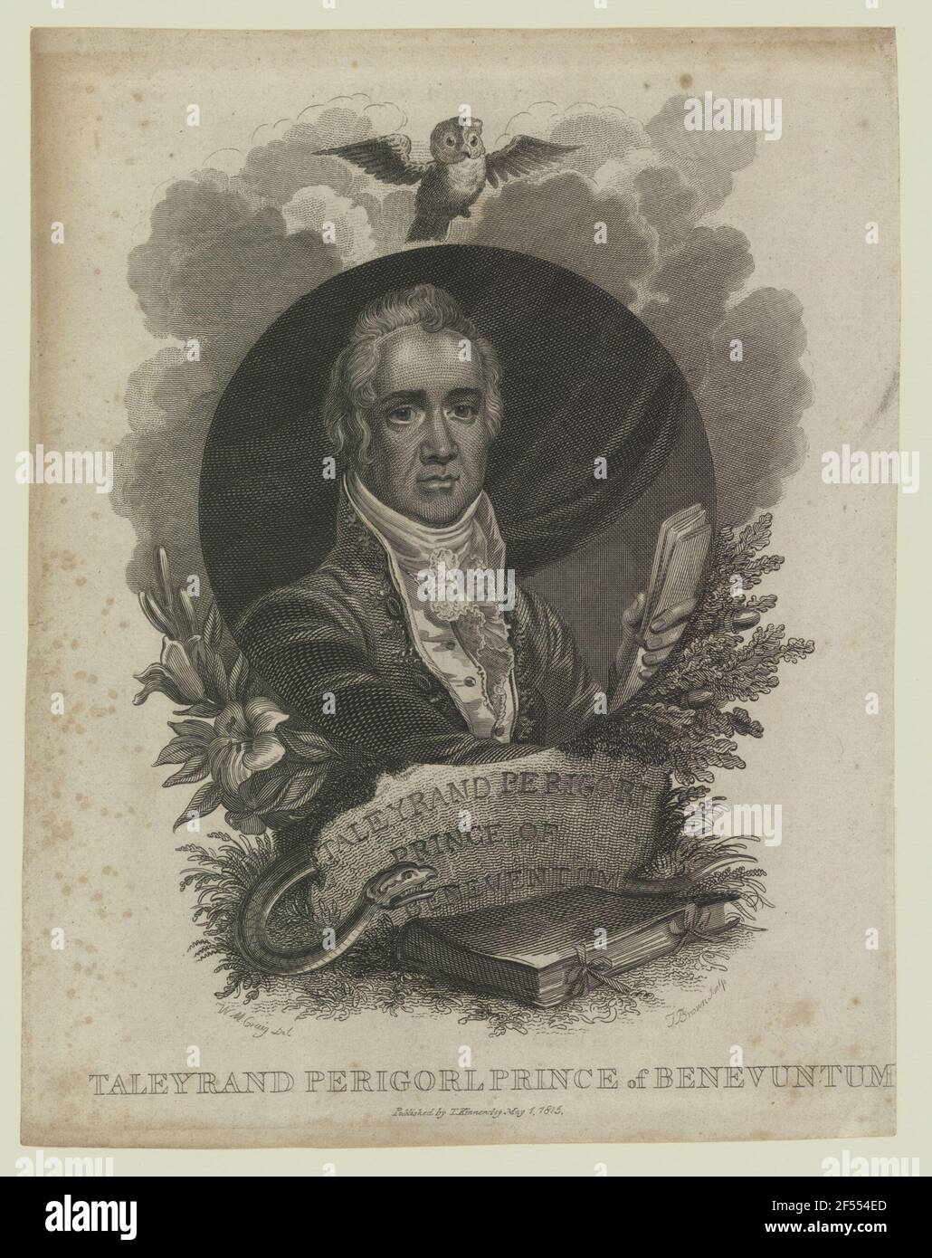 Portrait of Talleyrand Stock Photo - Alamy