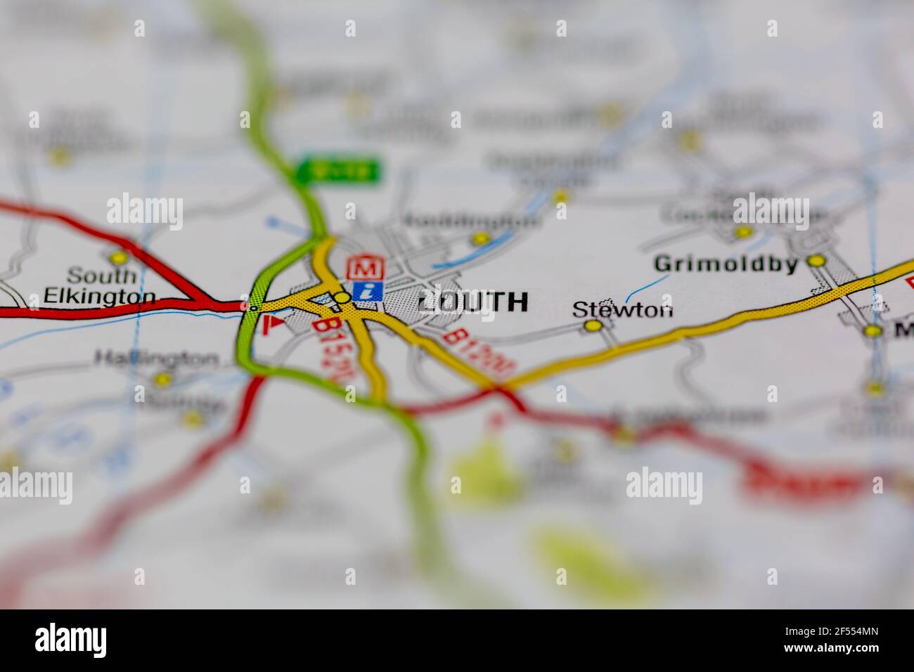 Map of louth hi-res stock photography and images - Alamy