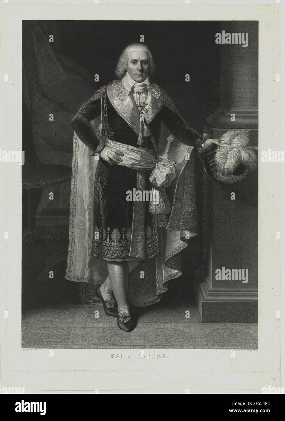 Portrait of Paul Barras Stock Photo - Alamy