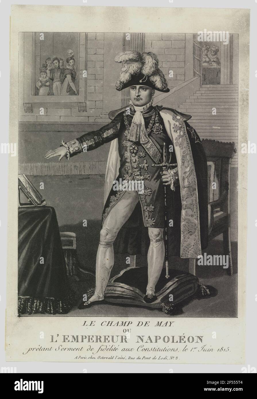 Constitutional Napoleon on June 1, 1815 Stock Photo - Alamy