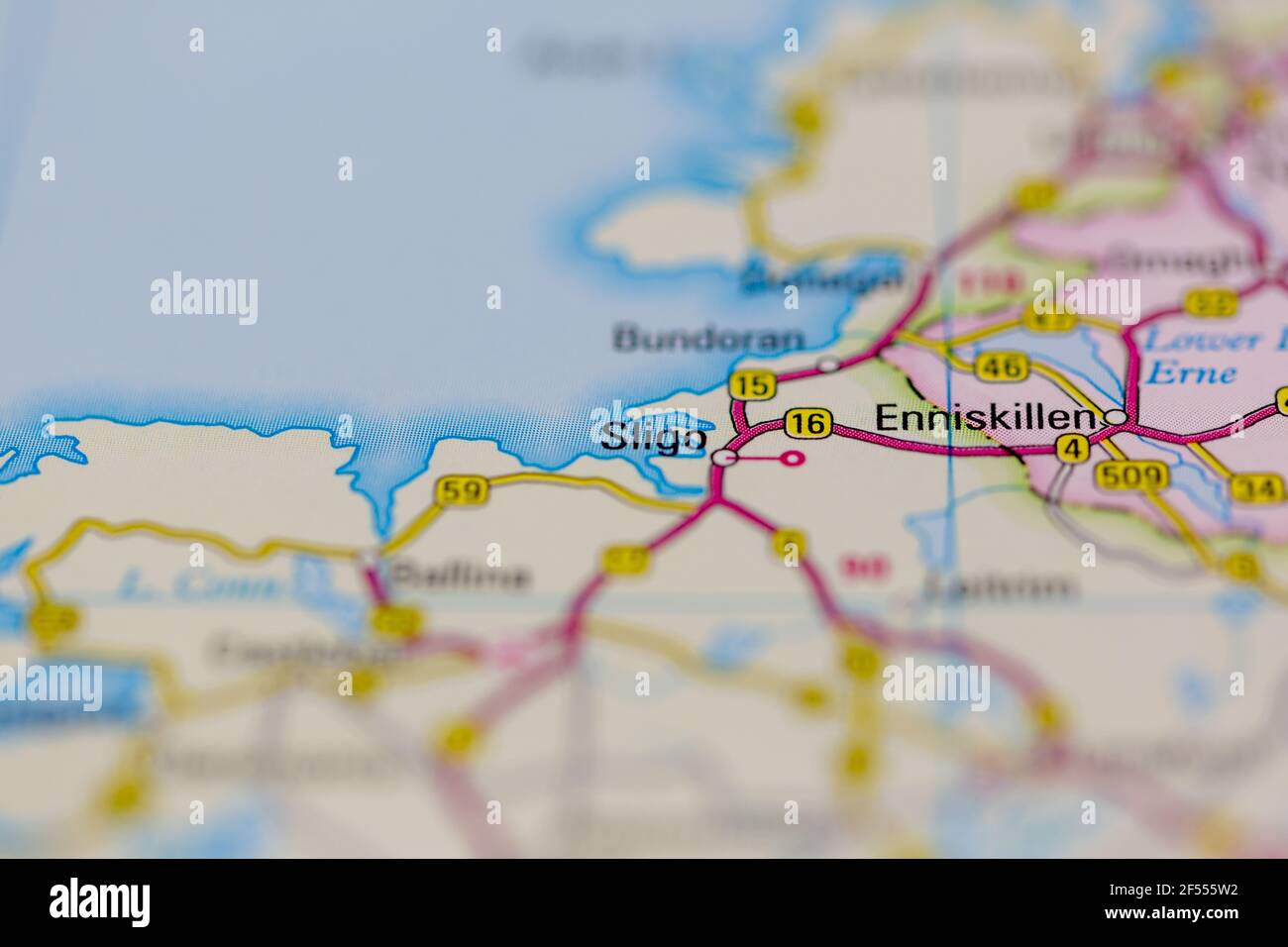 Map of sligo hi-res stock photography and images - Alamy