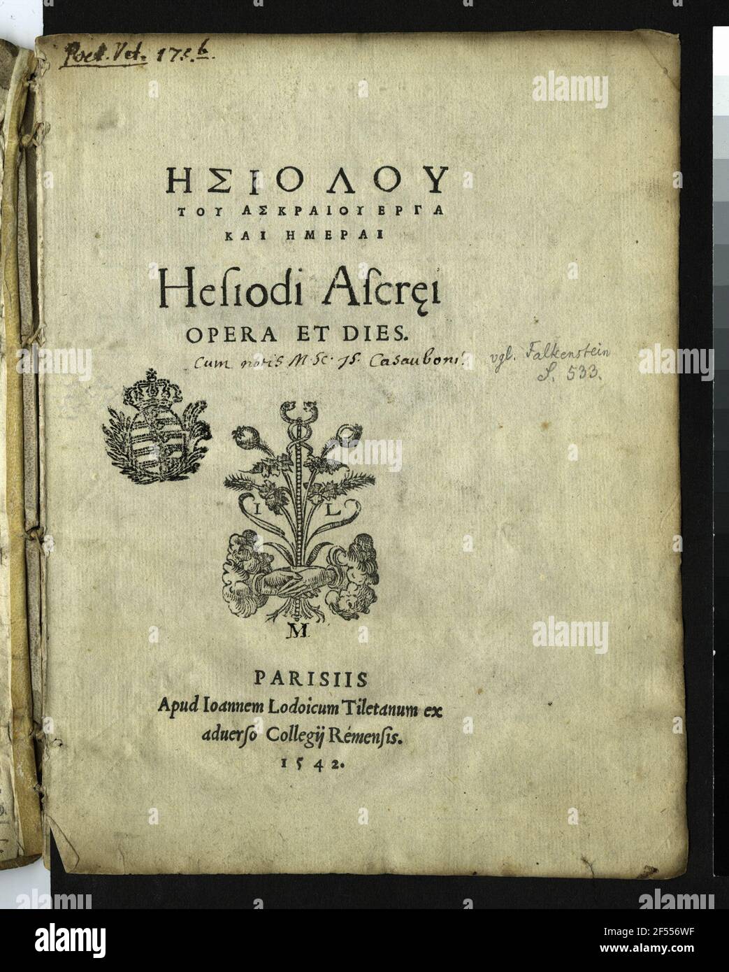 Title page with vignette Stock Photo - Alamy