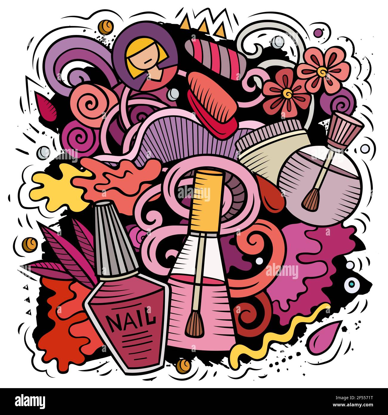 Nail Salon Vector