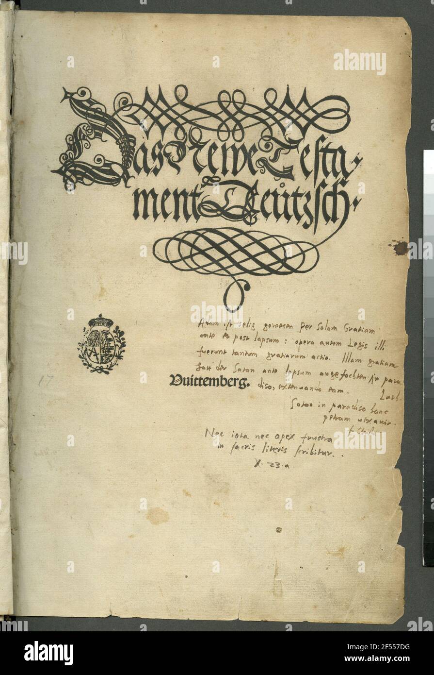 Decorative vintage title page hi-res stock photography and images - Alamy