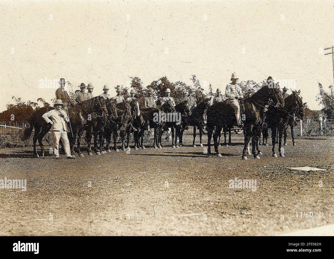 Cuba. American cavalry Stock Photo - Alamy