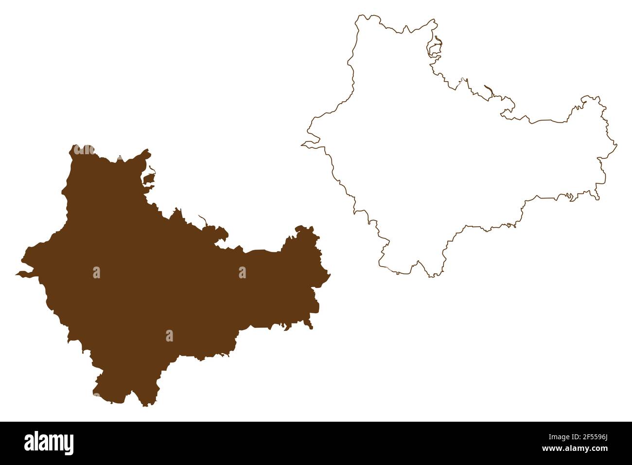Bad Kissingen district (Federal Republic of Germany, rural district ...