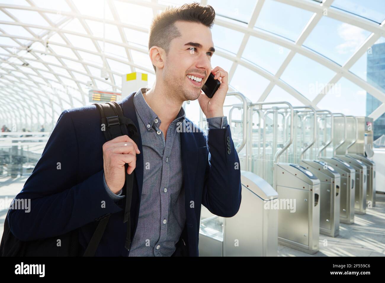 Standing turnstile hi-res stock photography and images - Alamy