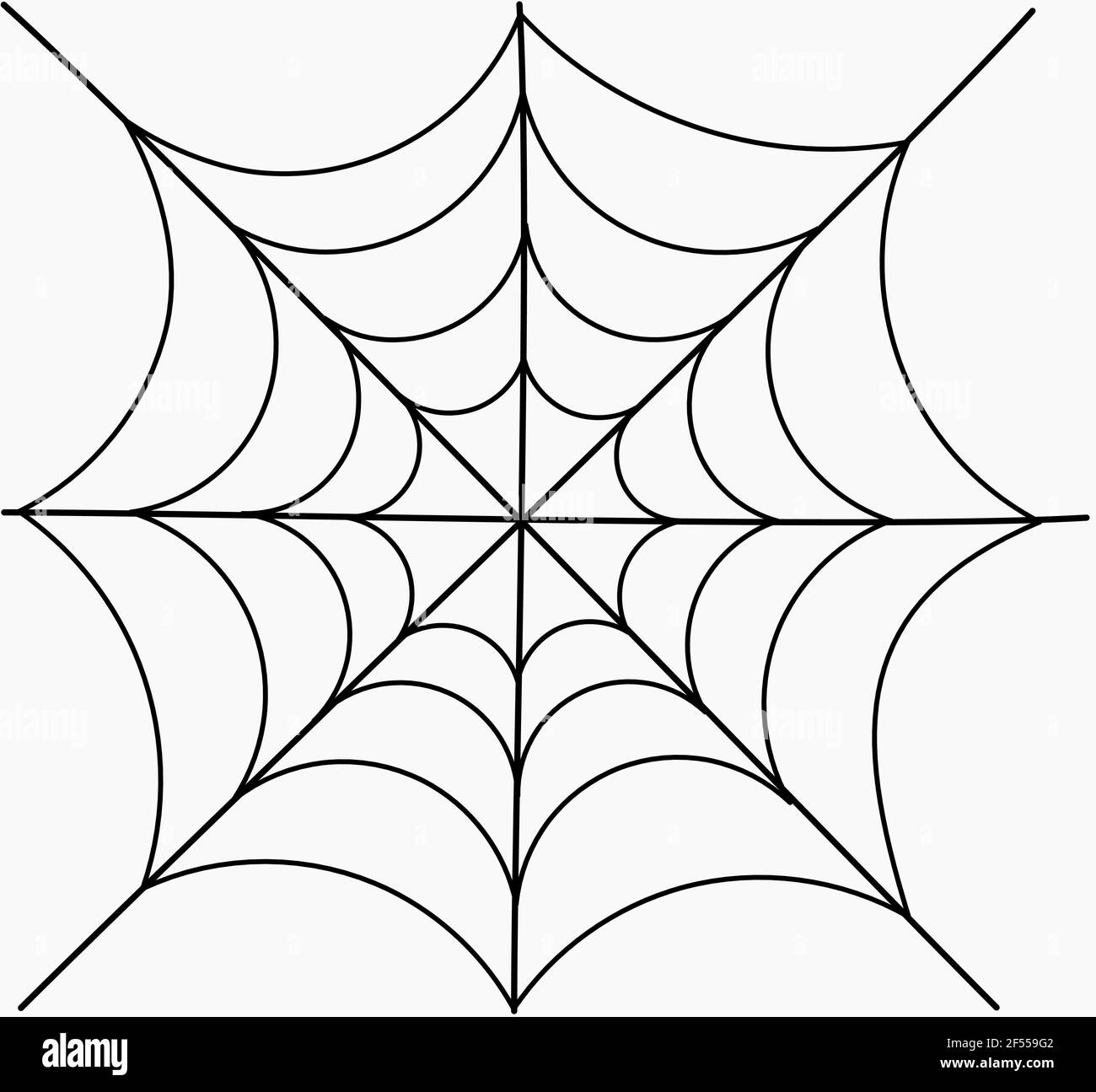 Cobweb vector vectors Black and White Stock Photos & Images - Alamy