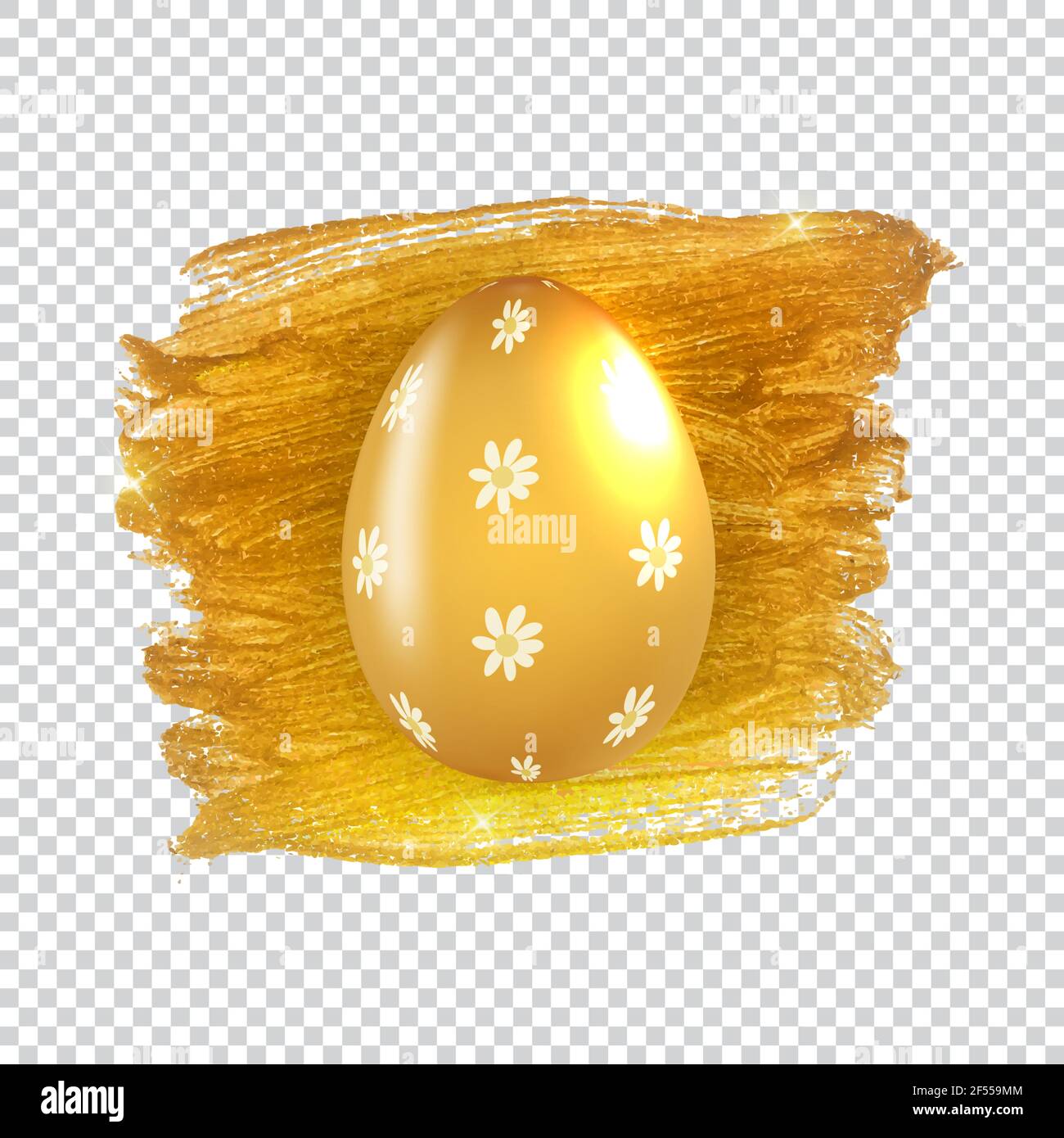 Golden egg frame Stock Vector Images - Alamy