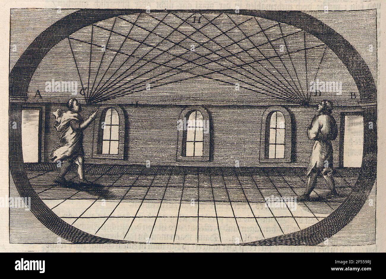 Sound reflection in a vault Stock Photo - Alamy